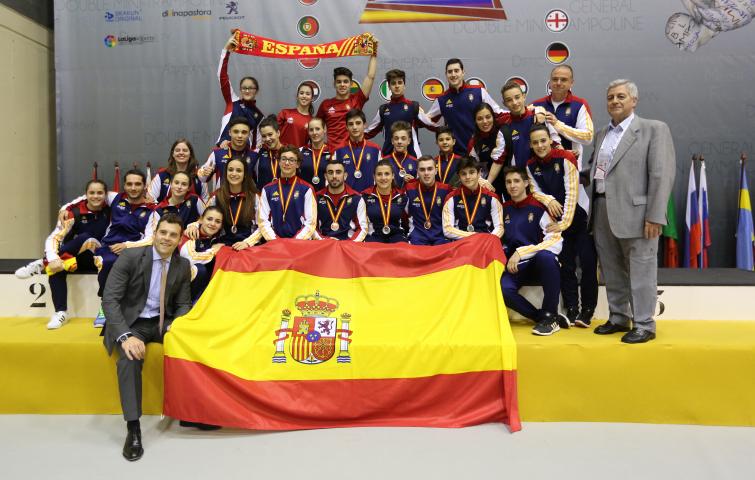 8 nations golden on last day of Trampoline Europeans | European Gymnastics