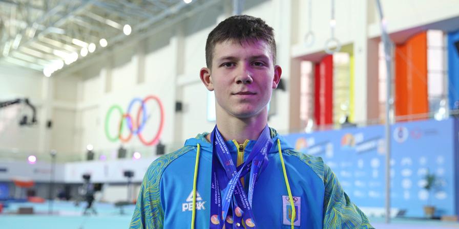 Gytis Chasazyvoras, Ilia Kovtun, Gabriel Burtanete and Krisztian Balasz ...